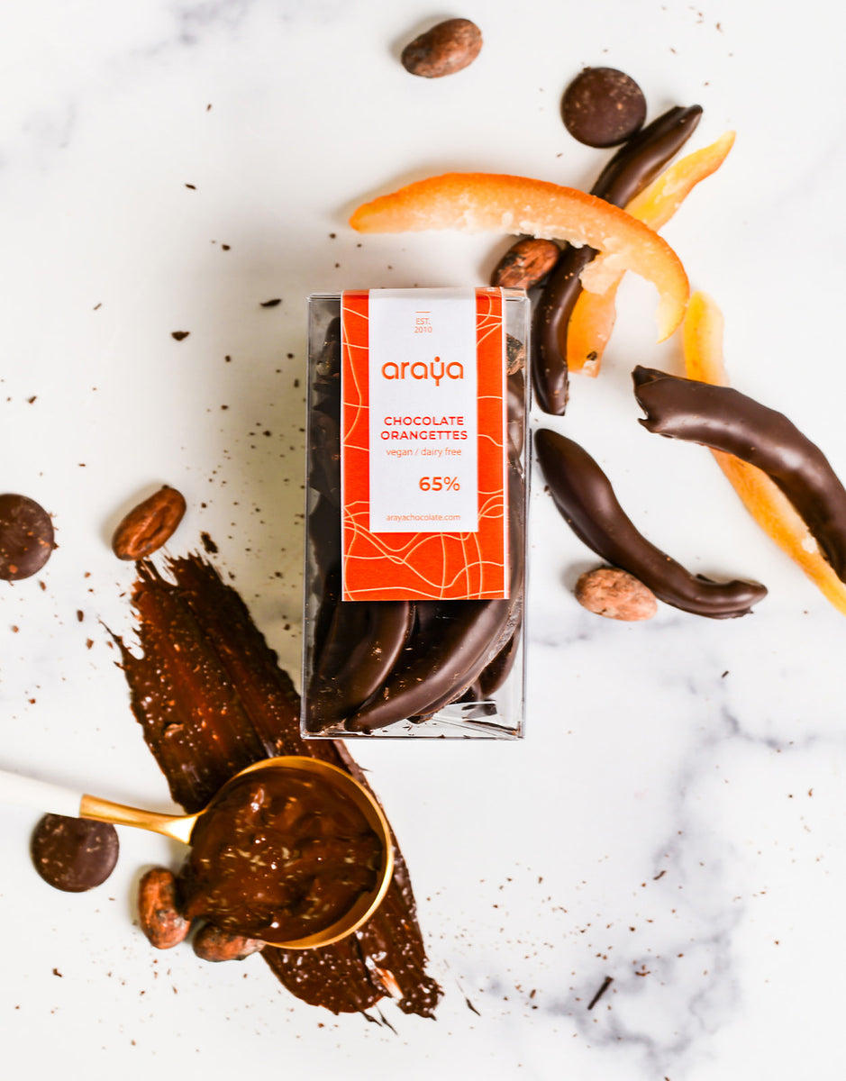 Chocolate Covered Orangettes (Vegan and Dairy Free) – Araya Artisan ...