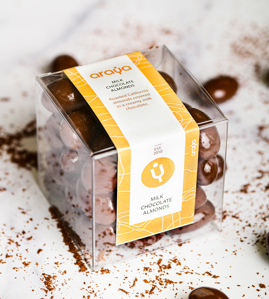 Milk Chocolate Almonds - Sugar Free – Araya Artisan Chocolate